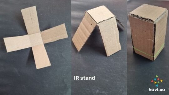 DIY Conveyor Belt with sensor using Havi Elements