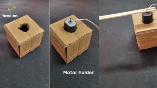 DIY Conveyor Belt with sensor using Havi Elements
