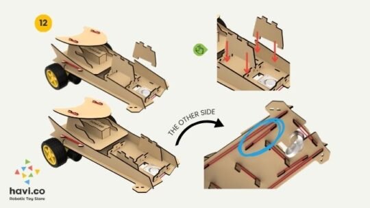 How to make a robot car at home | 19 robotic car functions