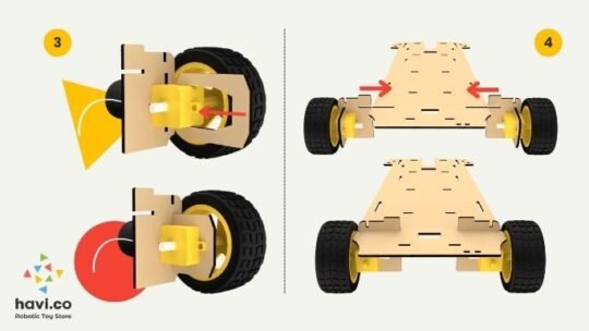 How to make a robot car at home | 19 robotic car functions